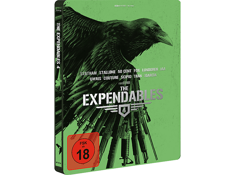The Expendables 4 Limited Steelbook [4K Ultra HD Blu-ray + Blu-ray ...