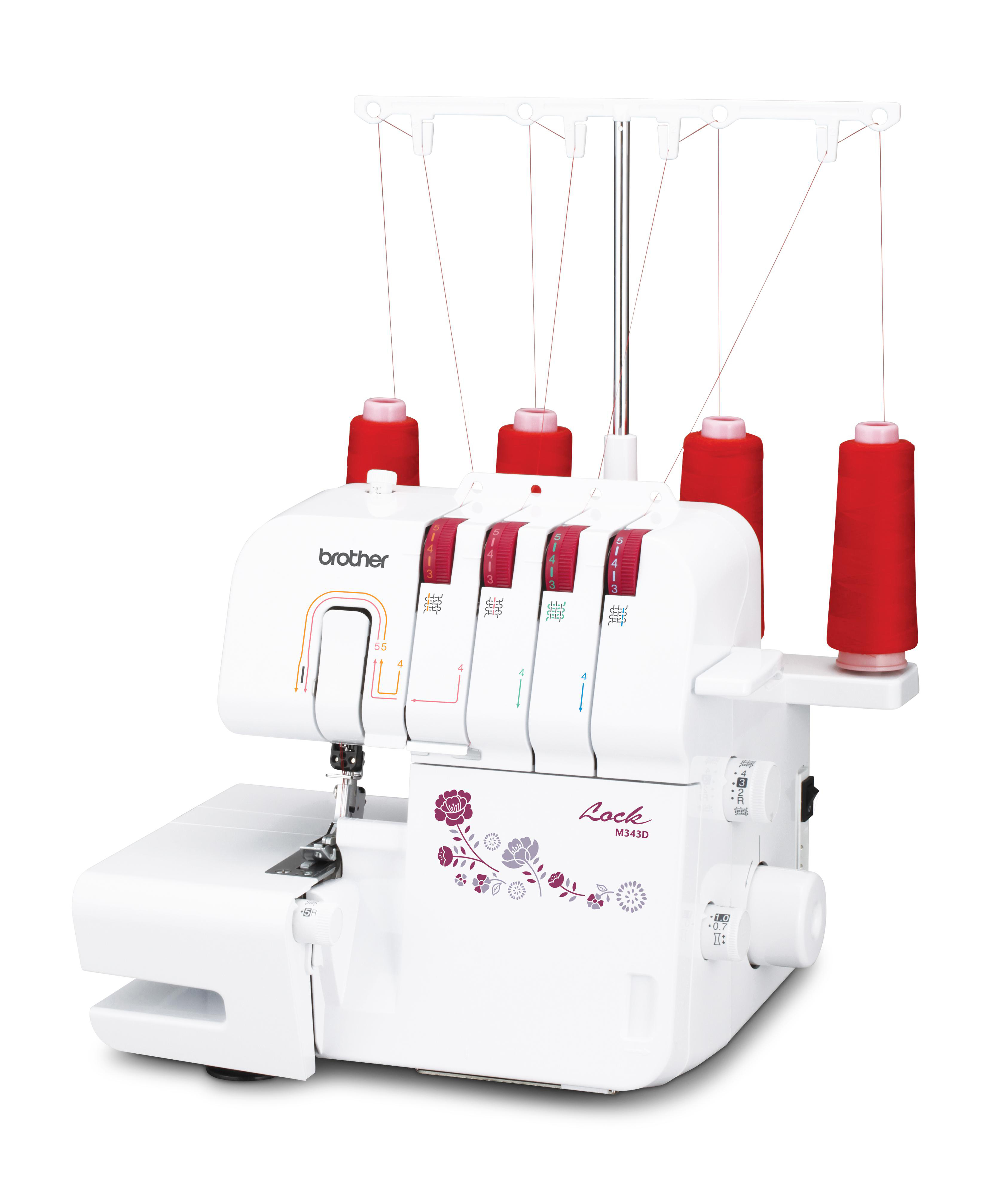 BROTHER M343D Overlock-Nähmaschine (75 Watt) | SATURN