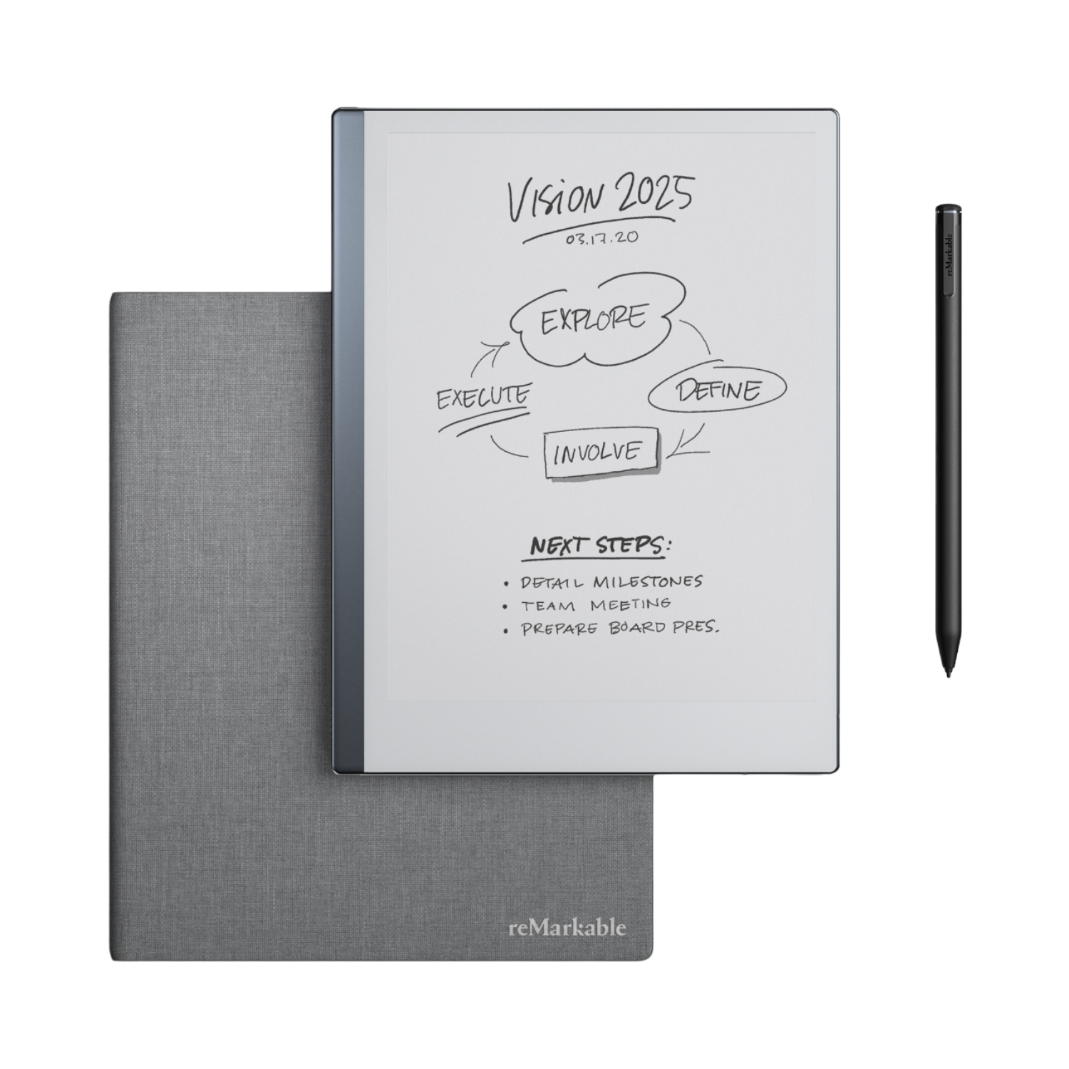 REMARKABLE 2 + Marker Plus + Book Folio Grijs | MediaMarkt