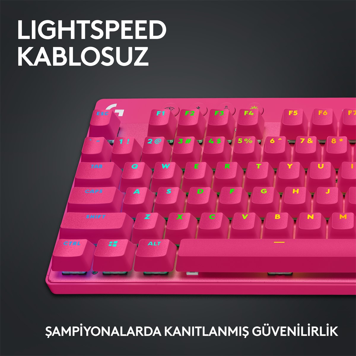 LOGITECH G Pro X TKL Lightspeed Kablosuz Oyuncu Klavyesi Tactile ...