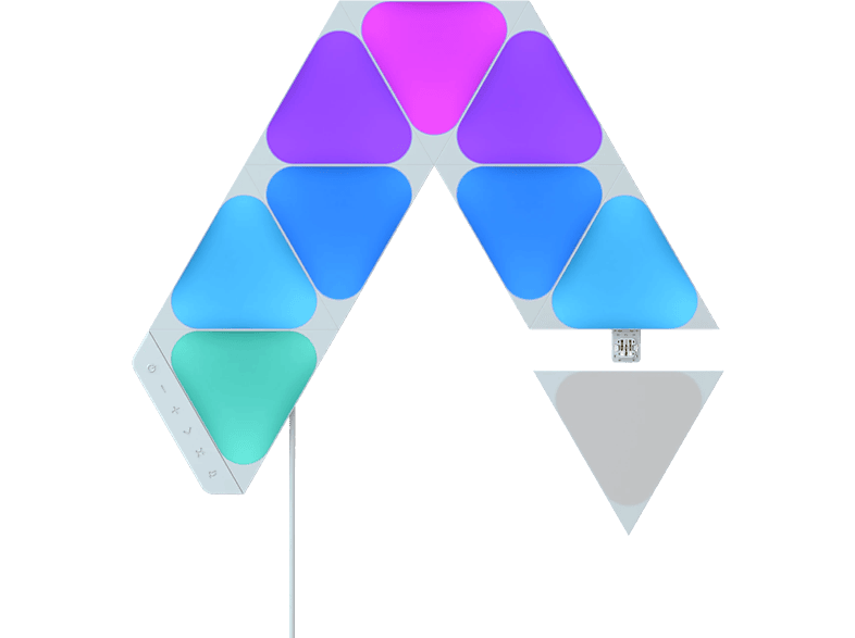 NANOLEAF Shapes Mini Triangles Starter Kit | Vernetzte Innenbeleuchtung ...