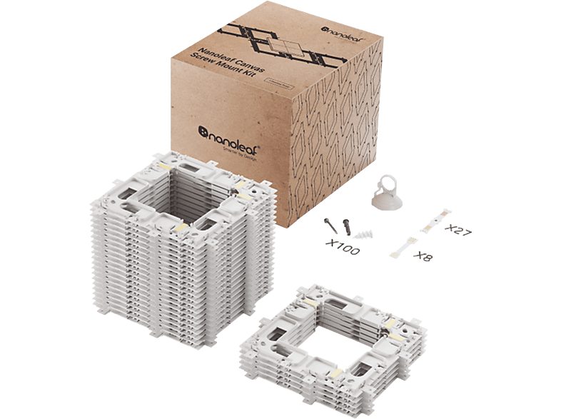 NANOLEAF Canvas Screw Mount Kit | Montageset (Mehrfarbig) | MediaMarkt