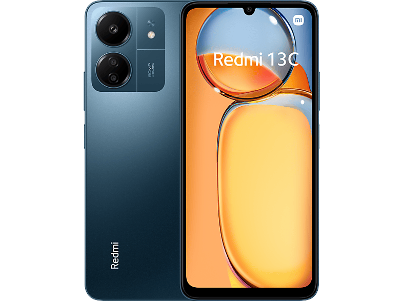 Móvil | Xiaomi Redmi 13C, Navy Blue, 128 GB, 6 GB RAM, 6.74" HD+, 50 MP ...