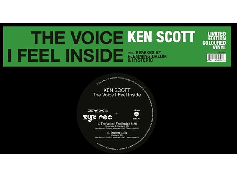 Ken Scott | Ken Scott - The Voice I Feel Inside - (Vinyl) Disco & Dance ...