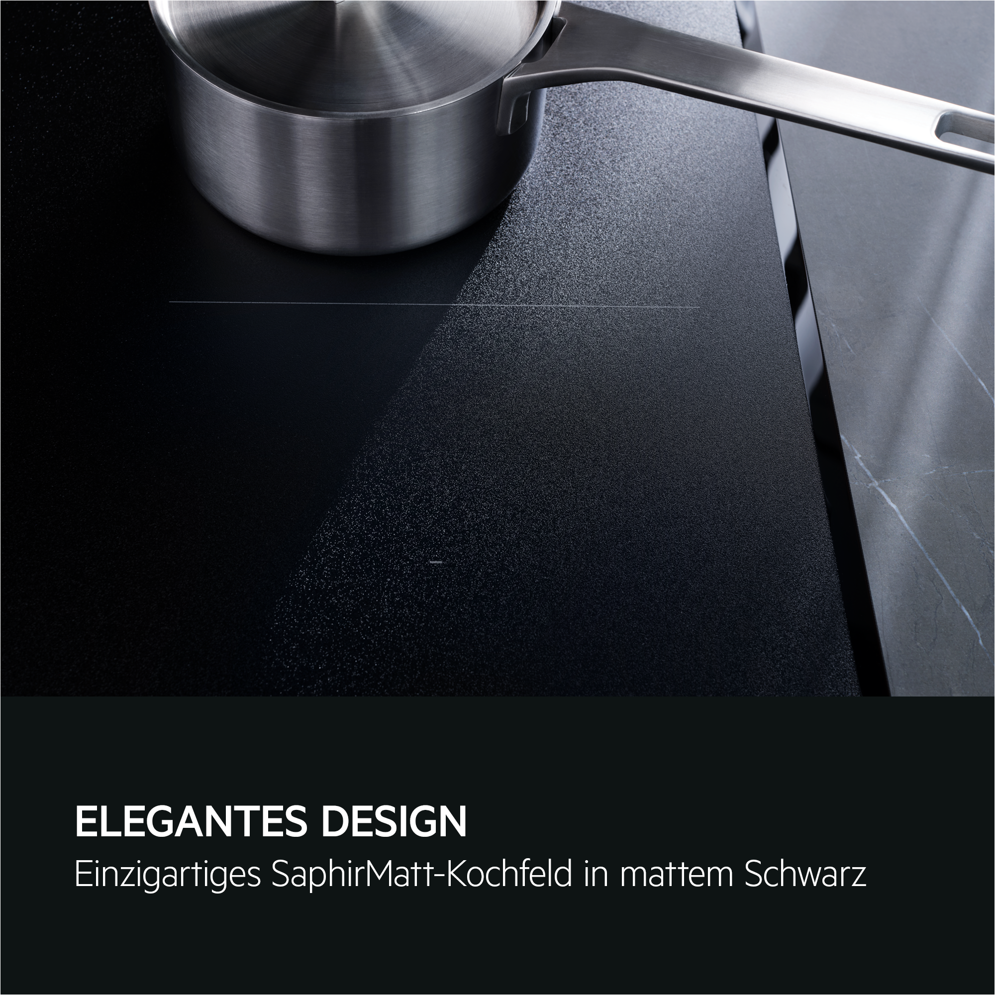 AEG TII84B0FFZ SaphirMatt Induktionskochfeld (810 mm breit, 4 Kochzonen ...