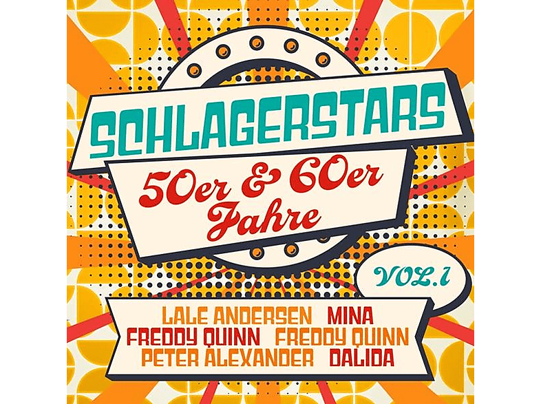VARIOUS | VARIOUS - Schlagerstars der 50er And 60er Jahre Vol. 1 - (CD ...