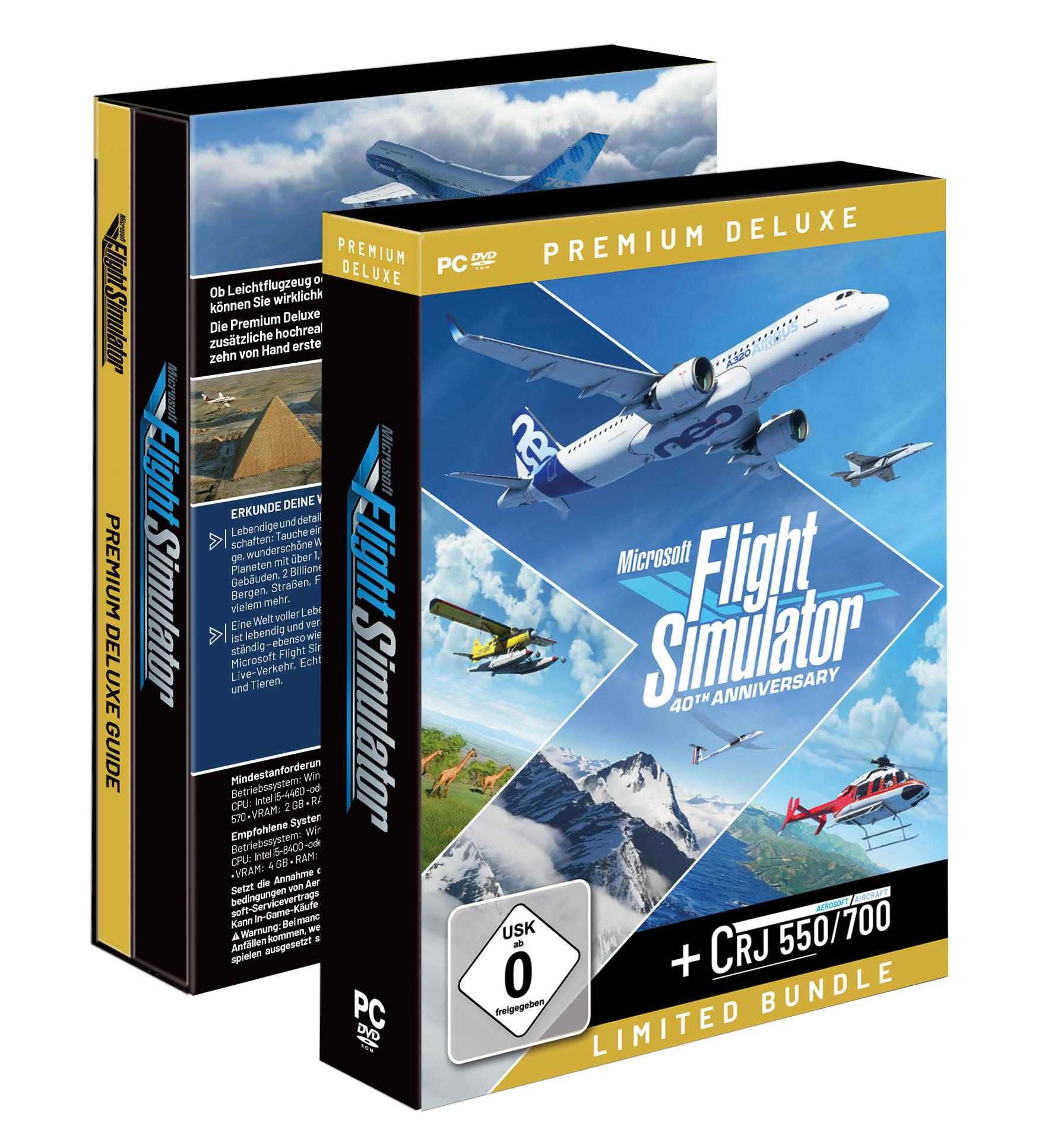 Microsoft Flight Simulator | Premium Deluxe + CRJ 550/700 Limited ...