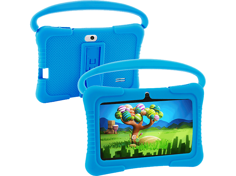 Tablet | DAM K705, Azul y Blanco, 32 GB, 7" WSVGA, 2 GB RAM, Allwinner ...