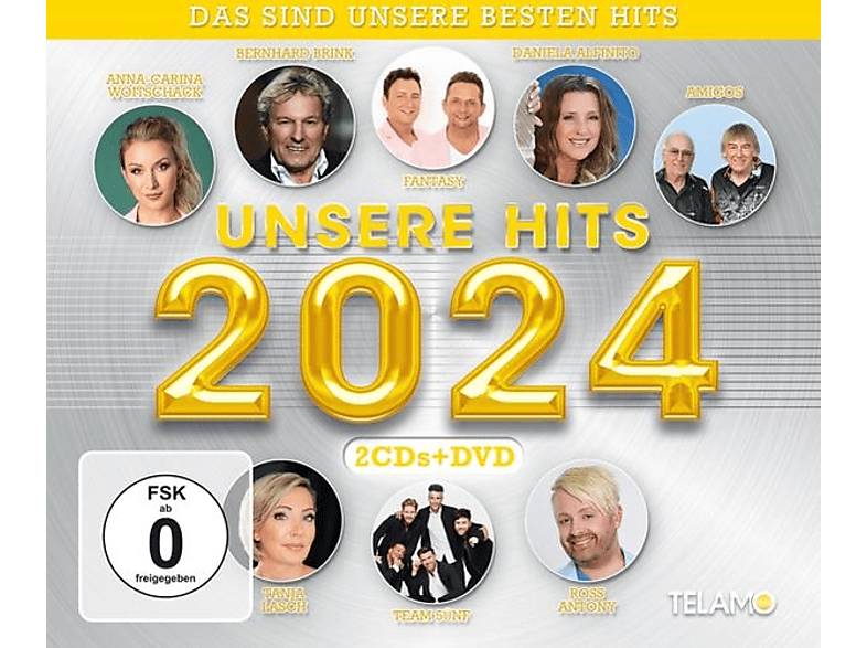VARIOUS | Unsere Hits 2024 - (CD + DVD Video) | MediaMarkt
