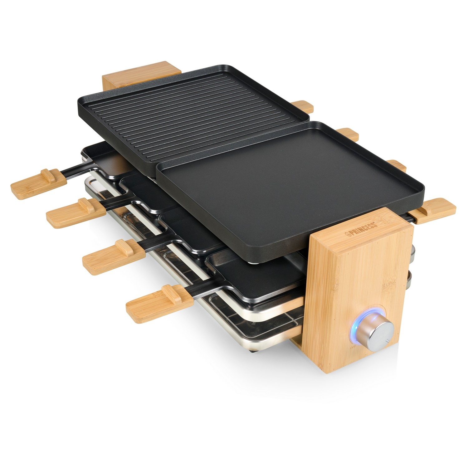 PRINCESS Appareil à raclette Pure 8 (01.162918.01.001)