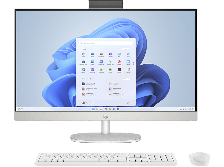 HP 27-cr0544nz, PC tout-en-un, avec con 27 " Display Écran tactile ...