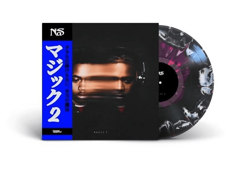 Nas | Nas - Magic 2 - Neon Violet, Black, White + Splatter Vin - (Vinyl ...