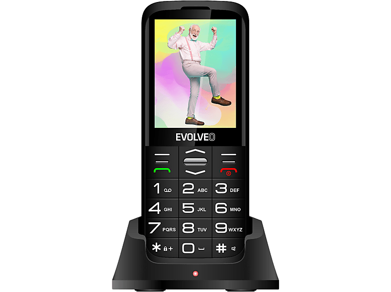 EVOLVEO EASYPHONE XO EP630 Fekete Kártyafüggetlen Mobiltelefon | MediaMarkt