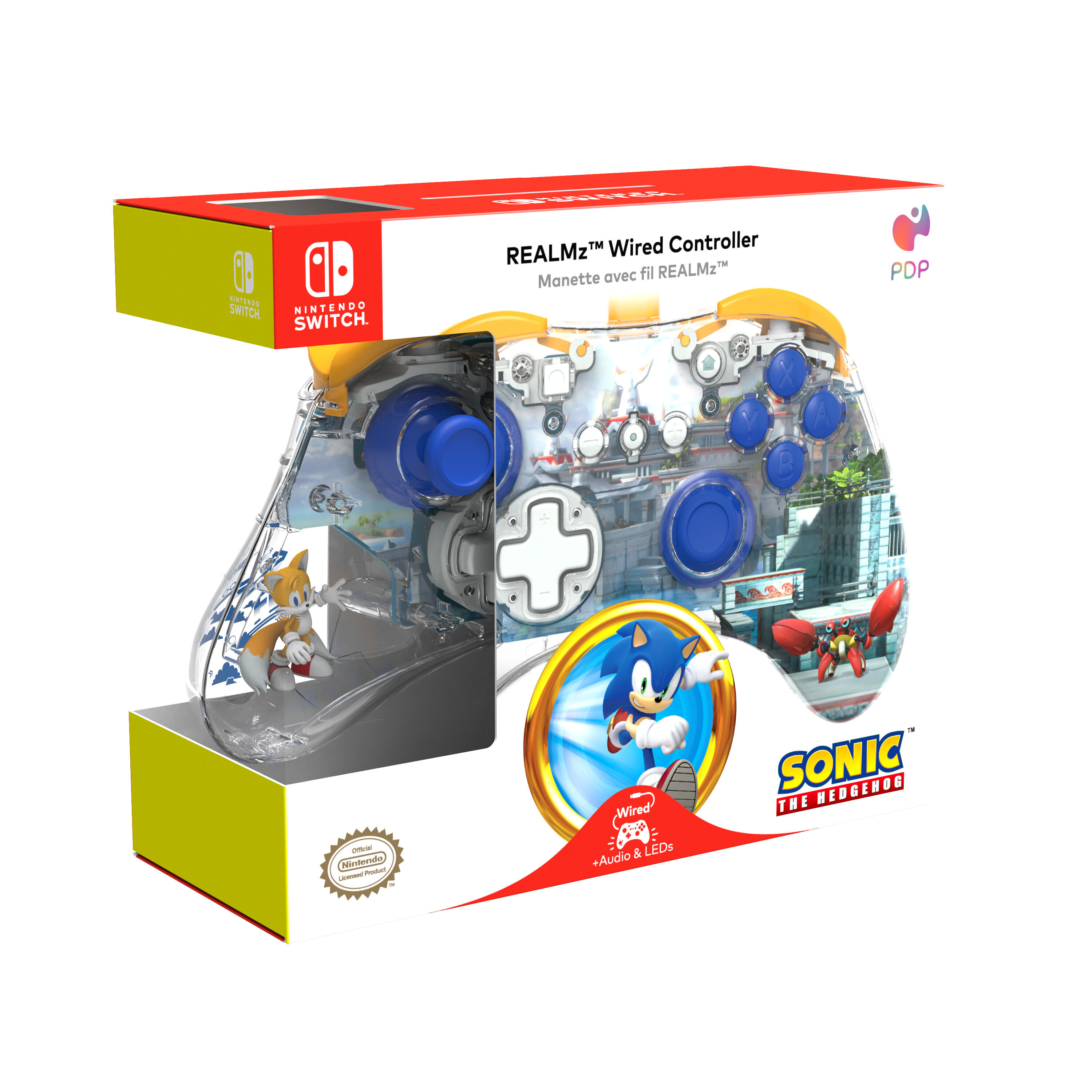 Kontroler PDP REALMz Tails Seaside Hill Zone do Nintendo Switch ...