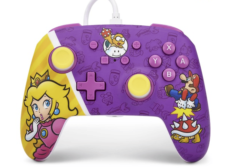 POWERA Princess Peach Battle Controller Mehrfarbig für Nintendo Switch ...