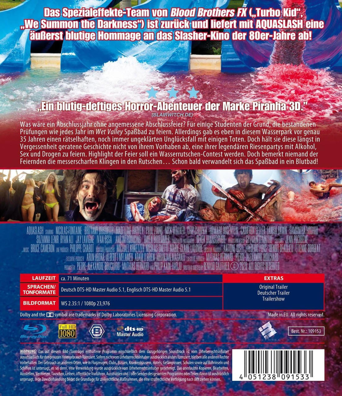 Aquaslash | Vom Spassbad zum Blutbad Blu-ray auf Blu-ray online kaufen ...