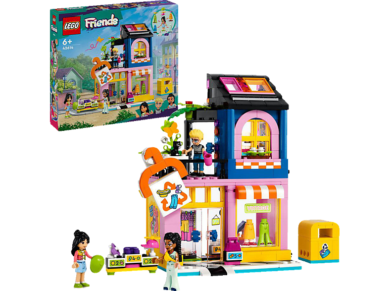 LEGO Friends 42614 Vintage-Modegeschäft Bausatz, Mehrfarbig | MediaMarkt