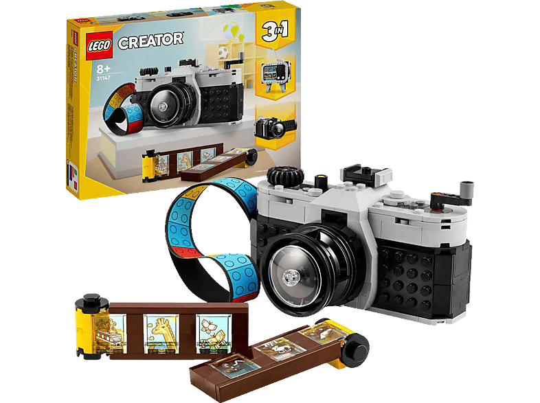 LEGO Creator 31147 Retro Kamera Bausatz, Mehrfarbig | MediaMarkt