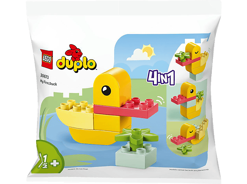 LEGO Duplo 30673 Meine erste Ente Bausatz, Mehrfarbig Bausatz kaufen ...