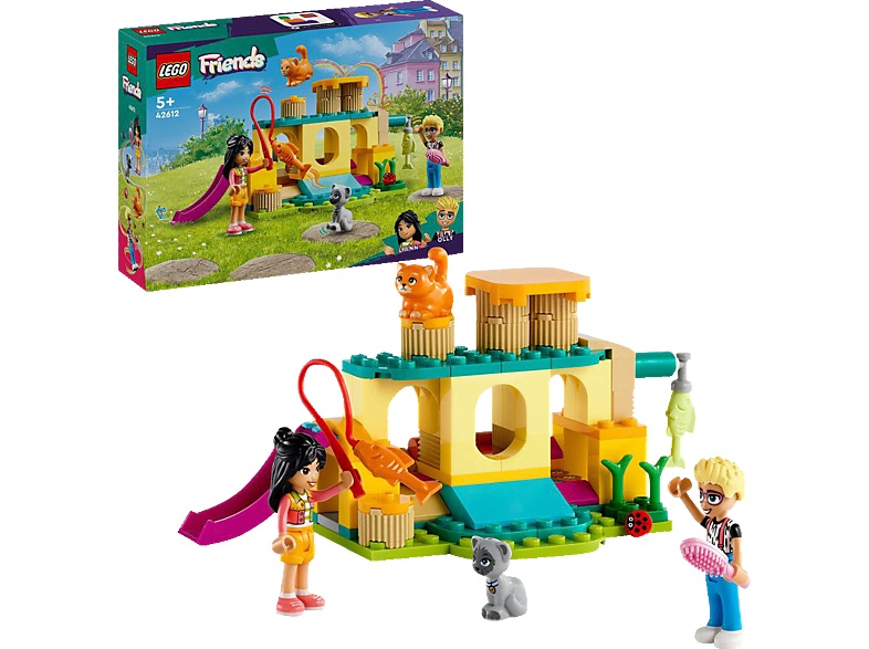 LEGO Friends 42612 Abenteuer auf dem Katzenspielplatz Bausatz ...