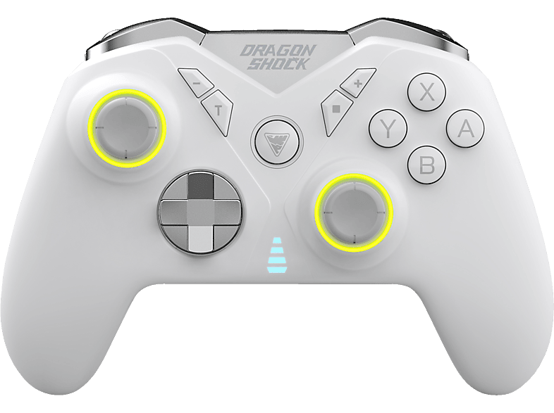 DRAGON SHOCK Nebula Pro Wireless Controller Weiß für Nintendo Switch ...