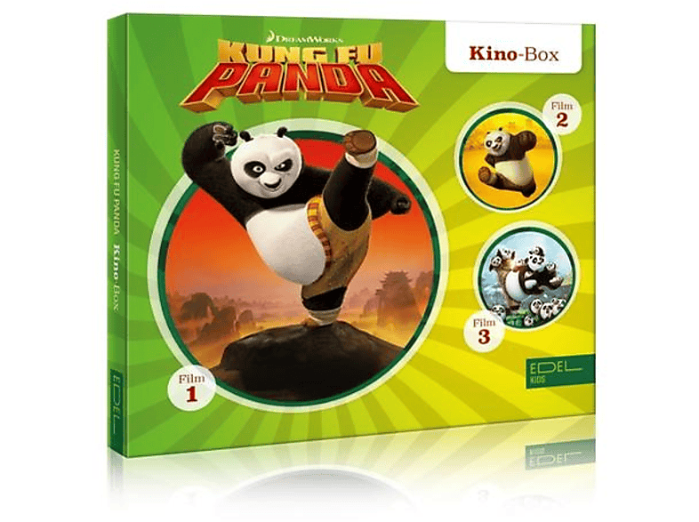 Kung Fu Panda | Kino-Box, Filme 1-3 - (CD) | SATURN