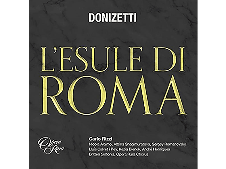 Carlo & Britten Sinfonia Rizzi | L'esule di Roma - (CD) | MediaMarkt