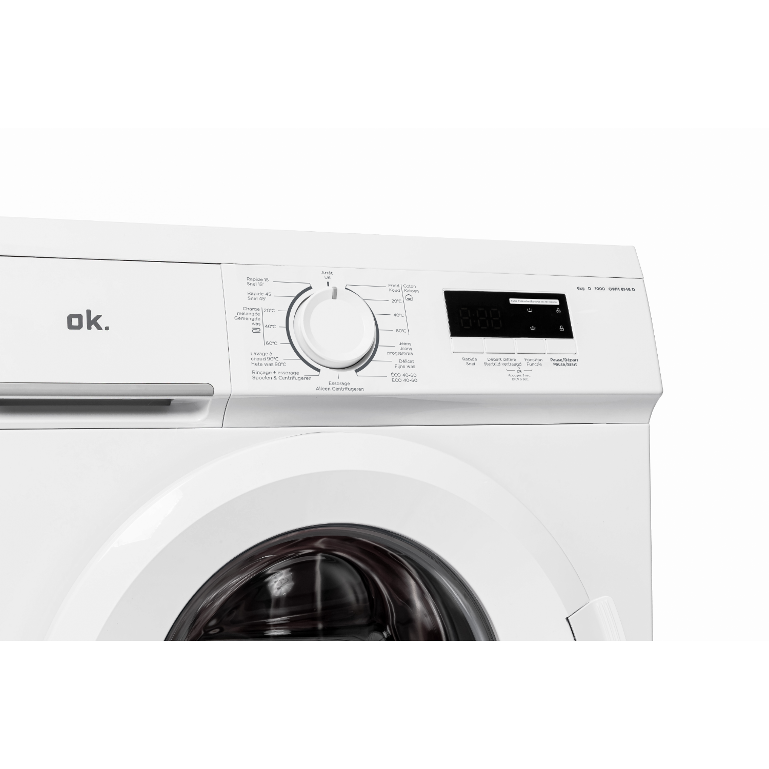 OK. OWM 6146 D Wasmachine (6 kg, 1000 rpm, D) | MediaMarkt