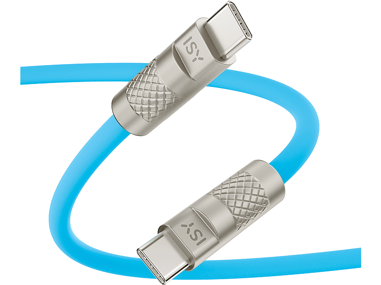 ISY IUC-5300-BL Typ C zu Typ C Kabel, 2 m USB Kabel | MediaMarkt