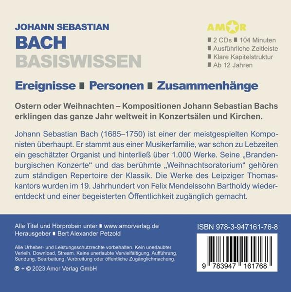 René Wagner | René Wagner - Johann Sebastian Bach - Basiswissen - (CD ...