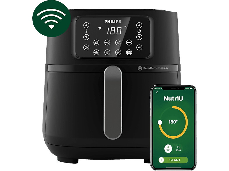 PHILIPS HD9285/90 Connected Airfryer XXL Series 5000 7.2L ...