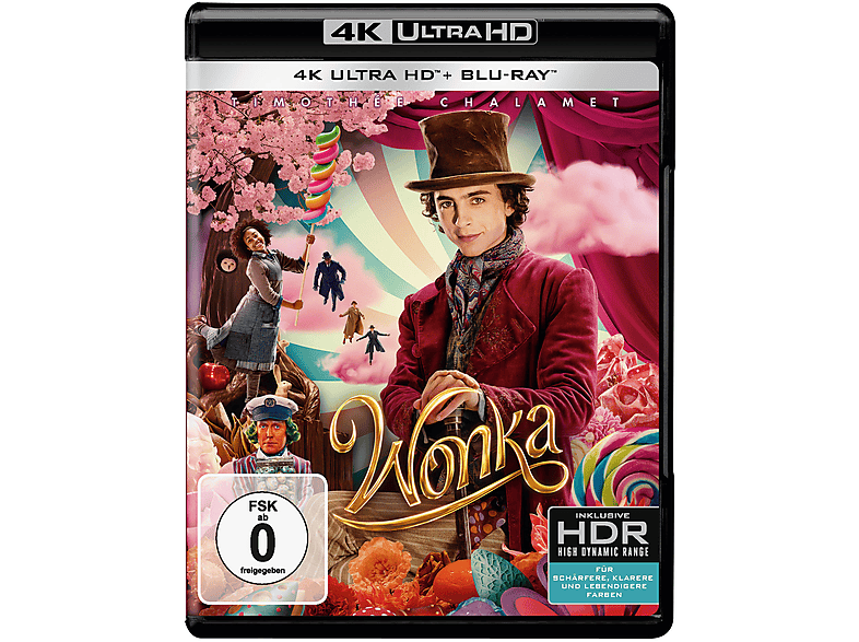 Wonka 4K Ultra HD Blu-ray + Blu-ray online kaufen | MediaMarkt