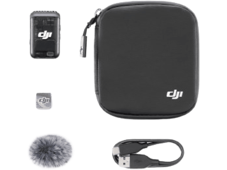 DJI Mic 2 (1 TX) zender Zwart | MediaMarkt