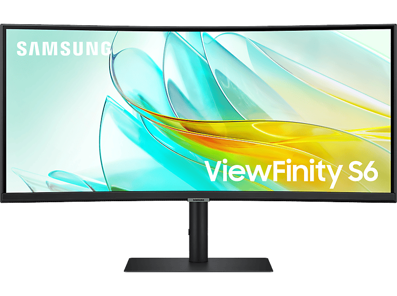 SAMSUNG ViewFinity S6 LS34C652UAU 34 " UWQHD Monitor (5 ms ...