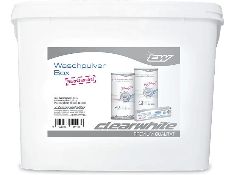 CLEARWHITE Waschpulver Box online kaufen | MediaMarkt