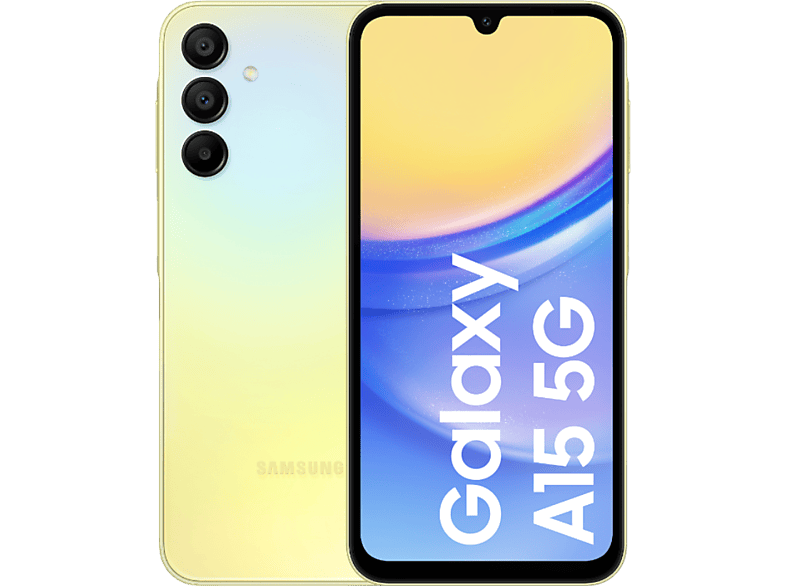 SAMSUNG Smartphone Galaxy A15 128 GB 5G Yellow (SM-A156BZYDEUB)