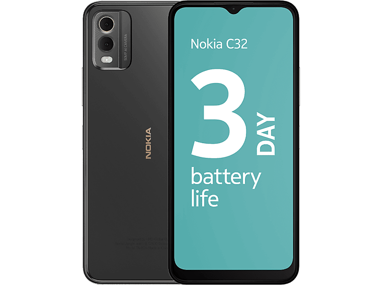 NOKIA C32 | 64 GB Grijs | MediaMarkt