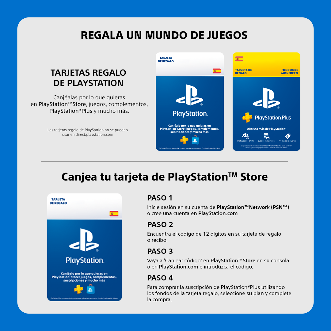 Tarjeta regalo de PlayStation 20€ | Sony Playstation Live Card Dual ...