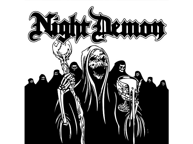 Night Demon | Night Demon - Night Demon S/T Deluxe Reissue (Black/White ...
