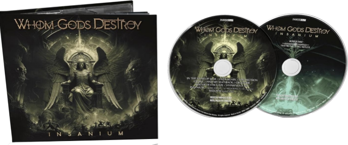 Whom Gods Destroy | Insanium (Ltd. 2CD Mediabook) [CD] | MediaMarkt