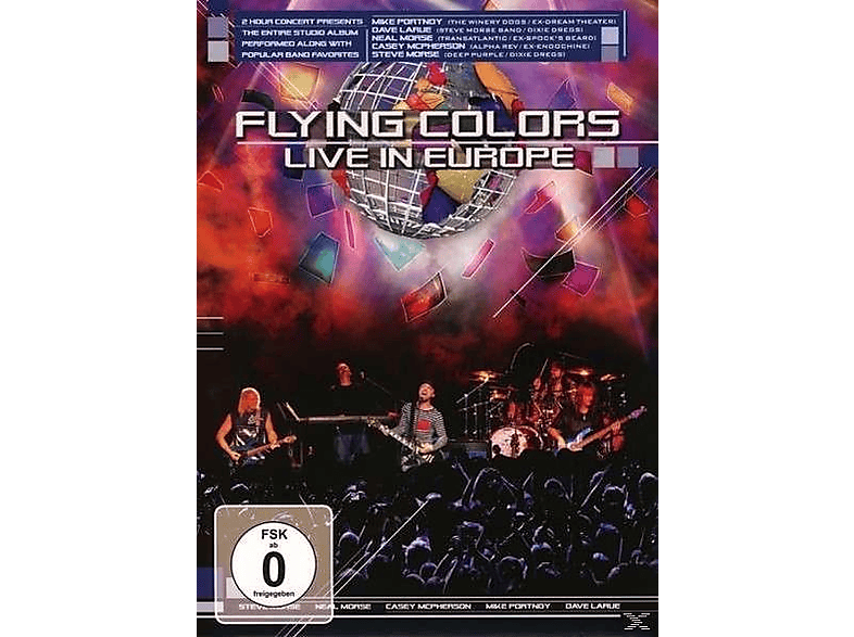 Flying Colors | Live In Europe - (DVD) - Musik-DVD & Blu-ray - [DVD ...