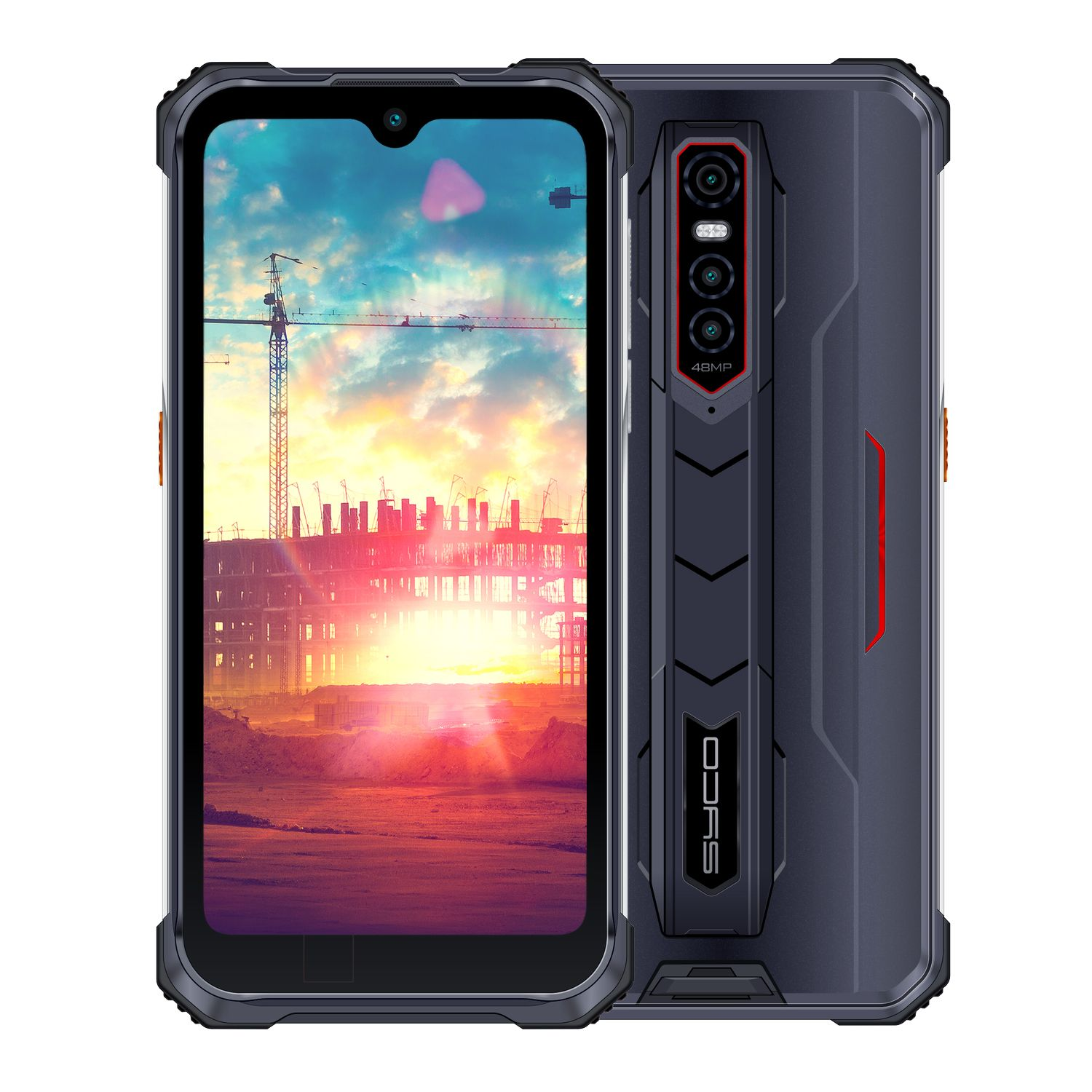 SYCO Smartphone RS-442 Robuste | 128 GB - Dual SIM (RS-442)