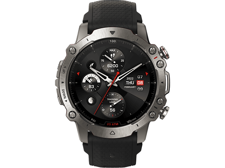 AMAZFIT Falcon Titanyum SuperSonic Akıllı Saat Siyah - indirimsa.com