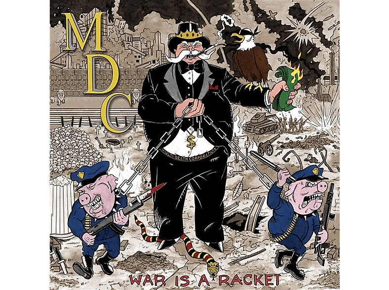 Mdc | Mdc - War Is A Racket - Pink Vinyl - (Vinyl) Rock Vinyl - MediaMarkt