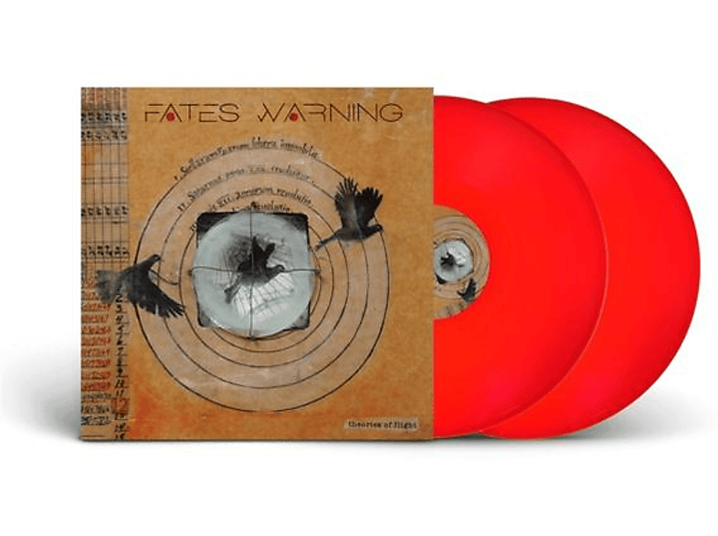 Fates Warning | Theories of Flight (Transparent Red Vinyl) - (Vinyl ...