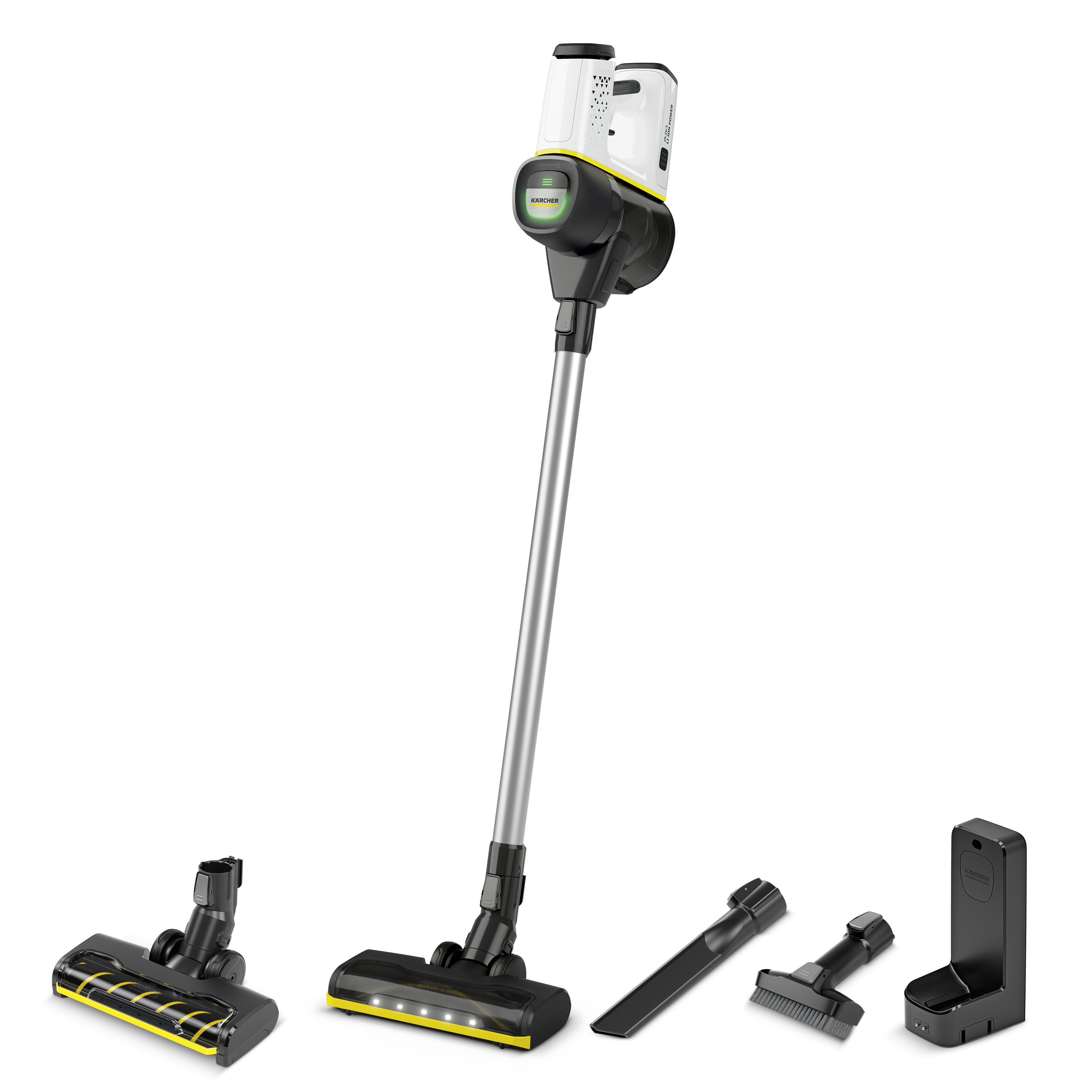 KARCHER VC 6 Cordless OurFamily Duo EU Şarjlı Dikey Süpürge Beyaz Fiyat ...