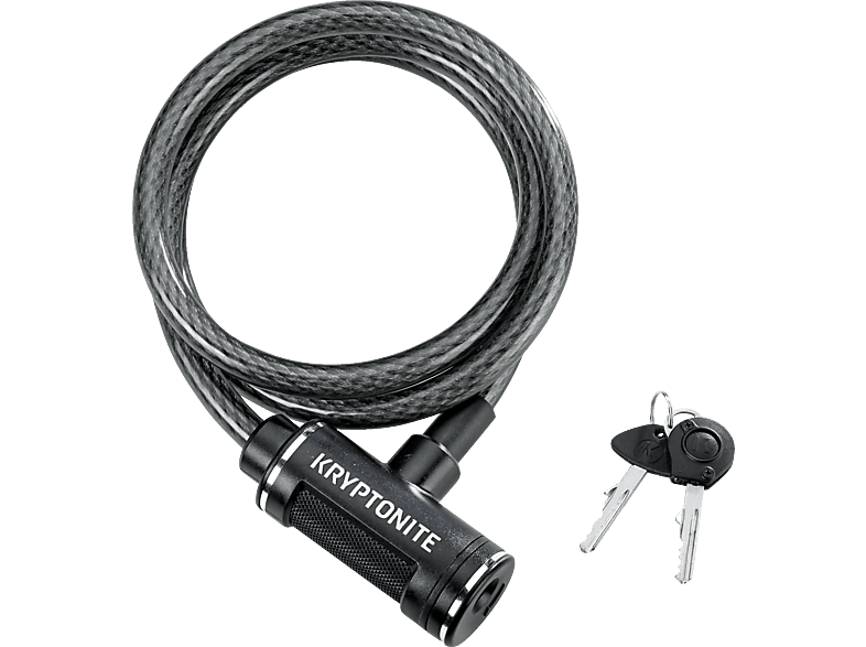 KRYPTONITE Key Cable Kabelschloss Fahrradschloss (Schwarz) | MediaMarkt