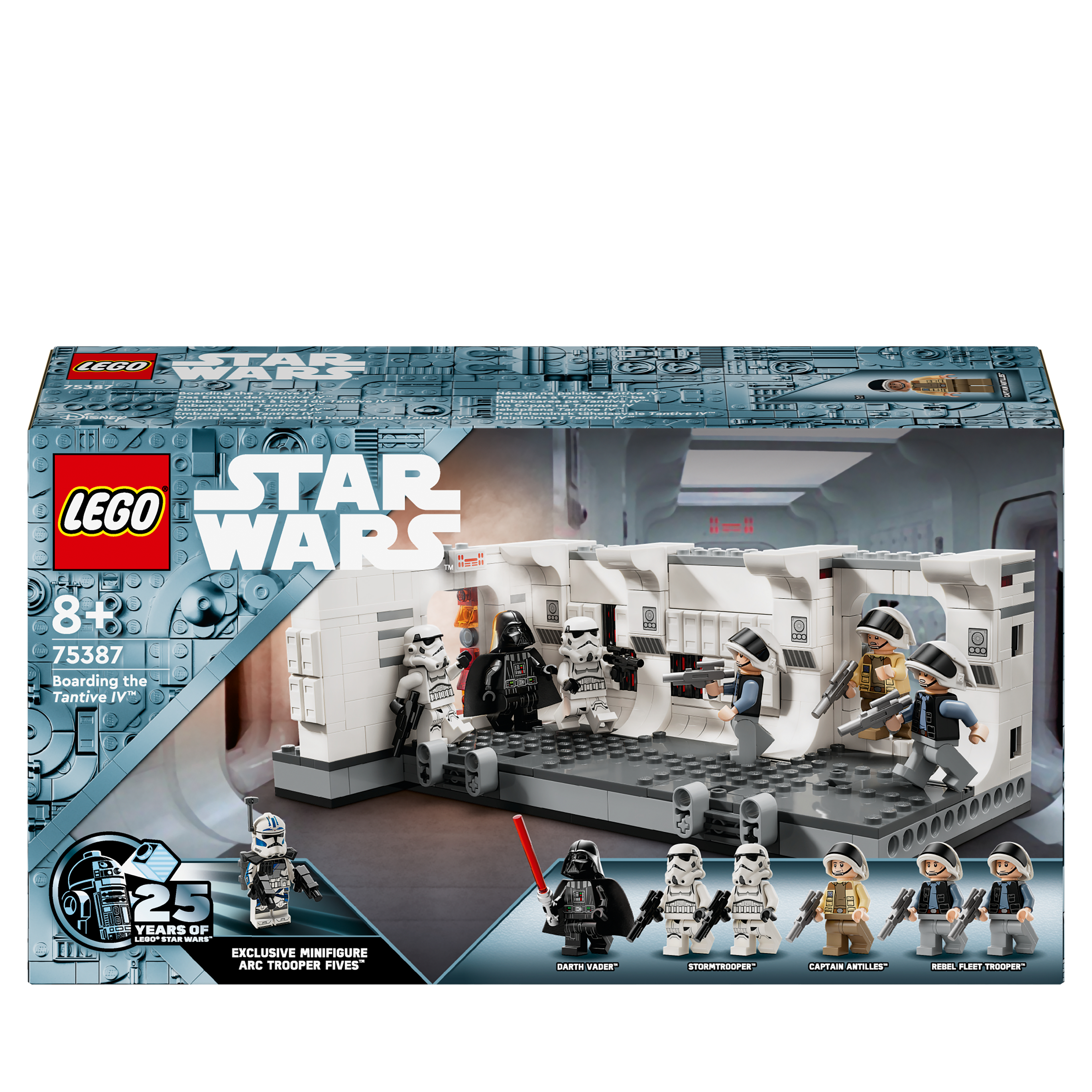 LEGO Star Wars 75387 Das Entern der Tantive IV Bausatz, Mehrfarbig LEGO ...