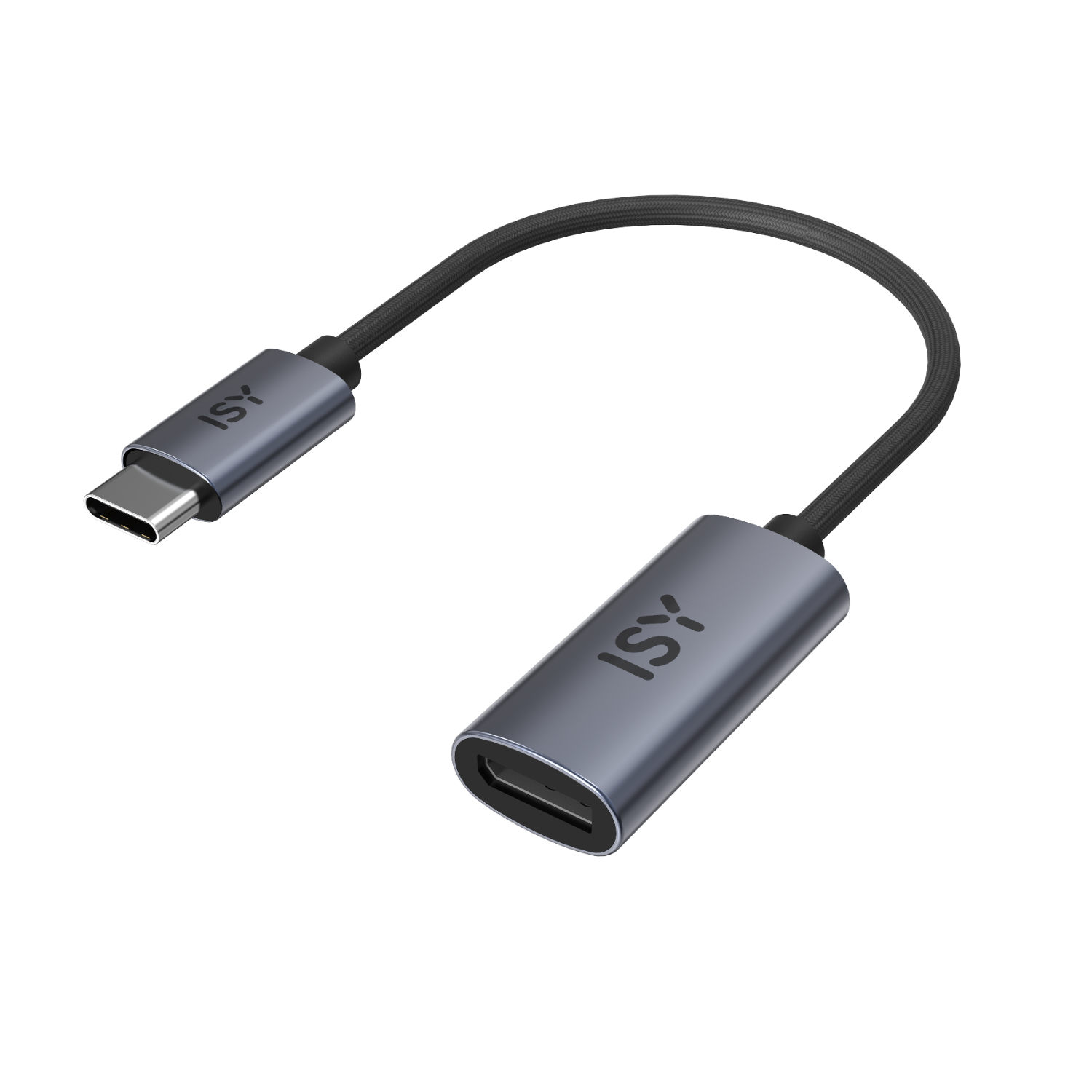 ISY IDP-2500 USB-C-DisplayPort-adapter Grijs kopen? | MediaMarkt