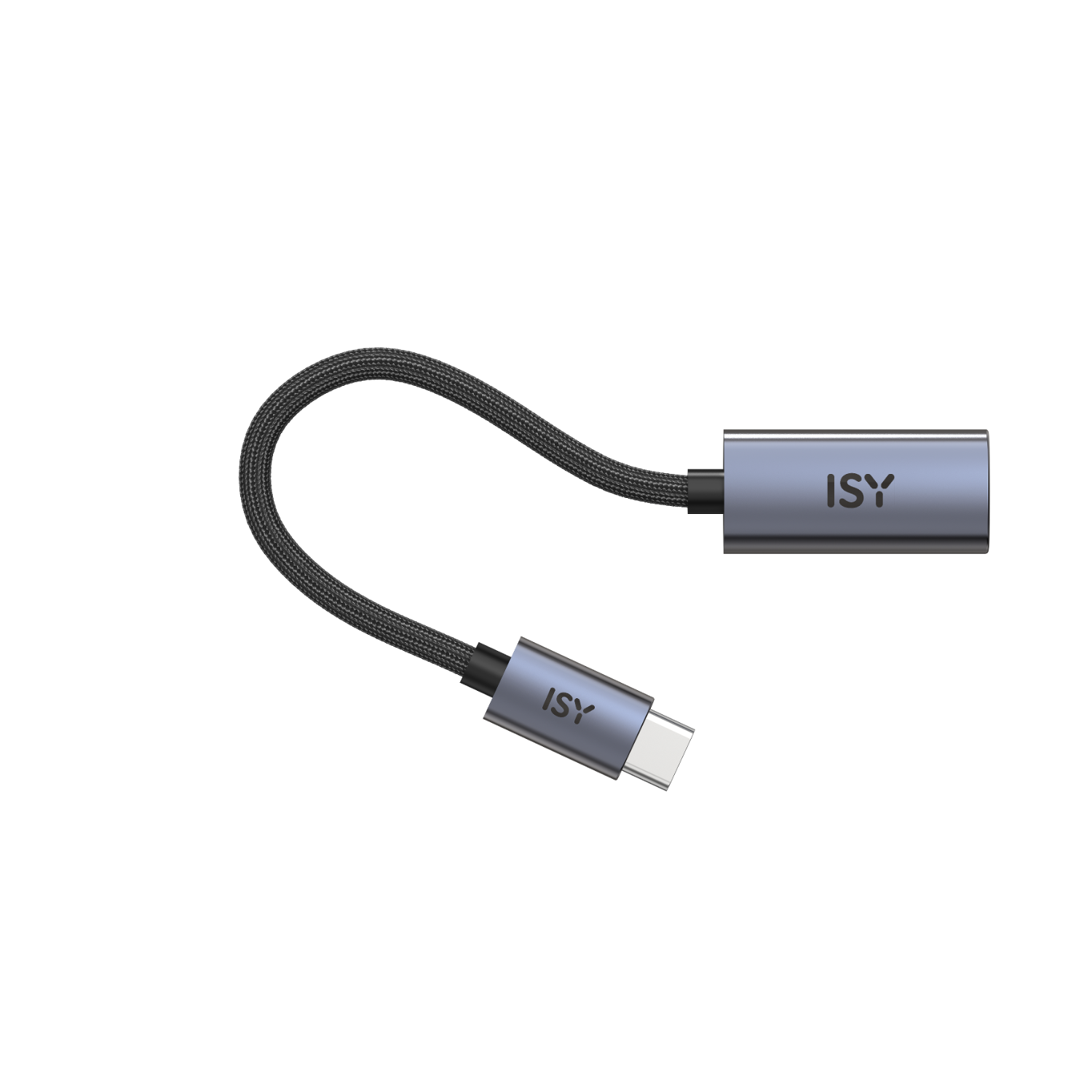 ISY IDP-2500 USB-C-DisplayPort-adapter Grijs kopen? | MediaMarkt